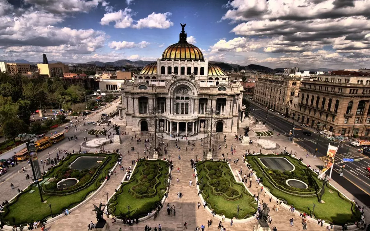 Teaters fan Meksiko: Palace of Fine Arts