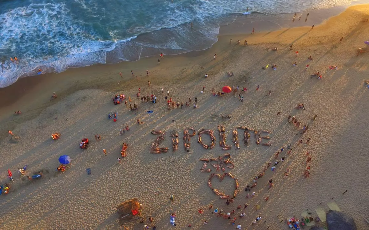 裸體主義者節日 zipolite 人物