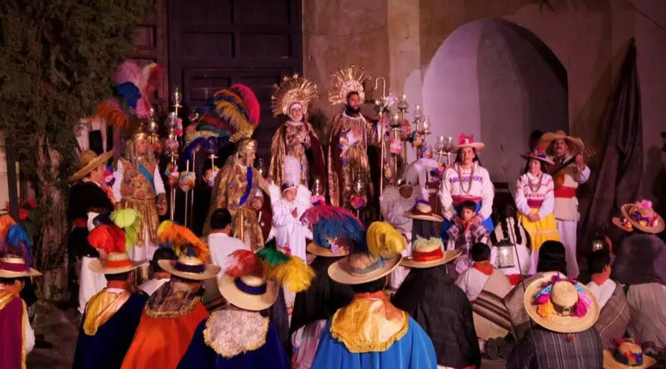 Das Takari-Fest in Michoacán, Vereinigung zwischen Purépechas und Spaniern
