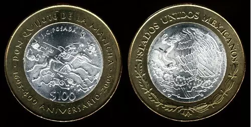 Moneda 100 Pesos Don Quixot | Mercat Lliure commemoratives