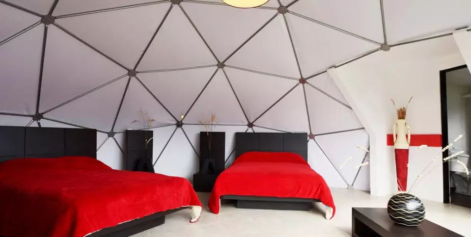 Ụlọ oriri na ọṅụṅụ igloo iji nọrọ na Huasca de Ocampo 8593_3