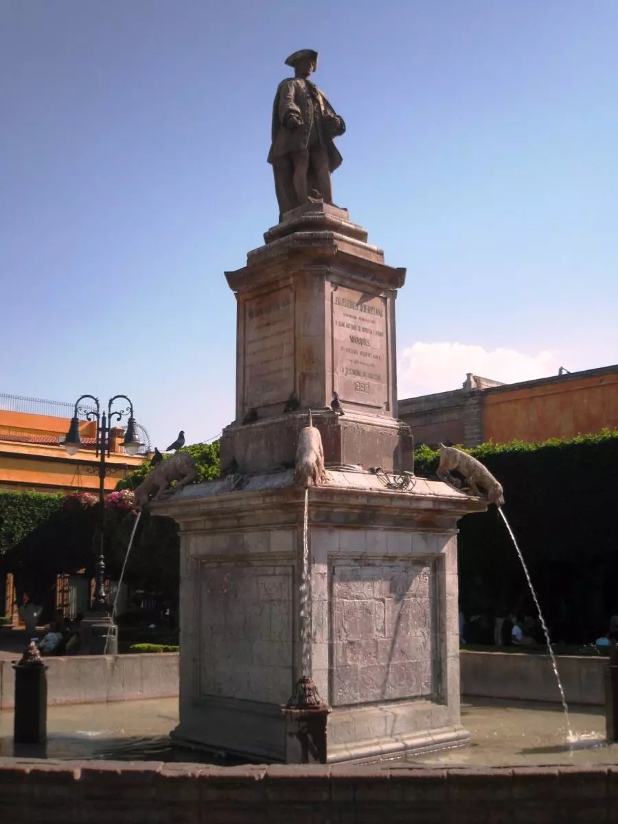 Was tun in Querétaro: Brunnen des Marquis