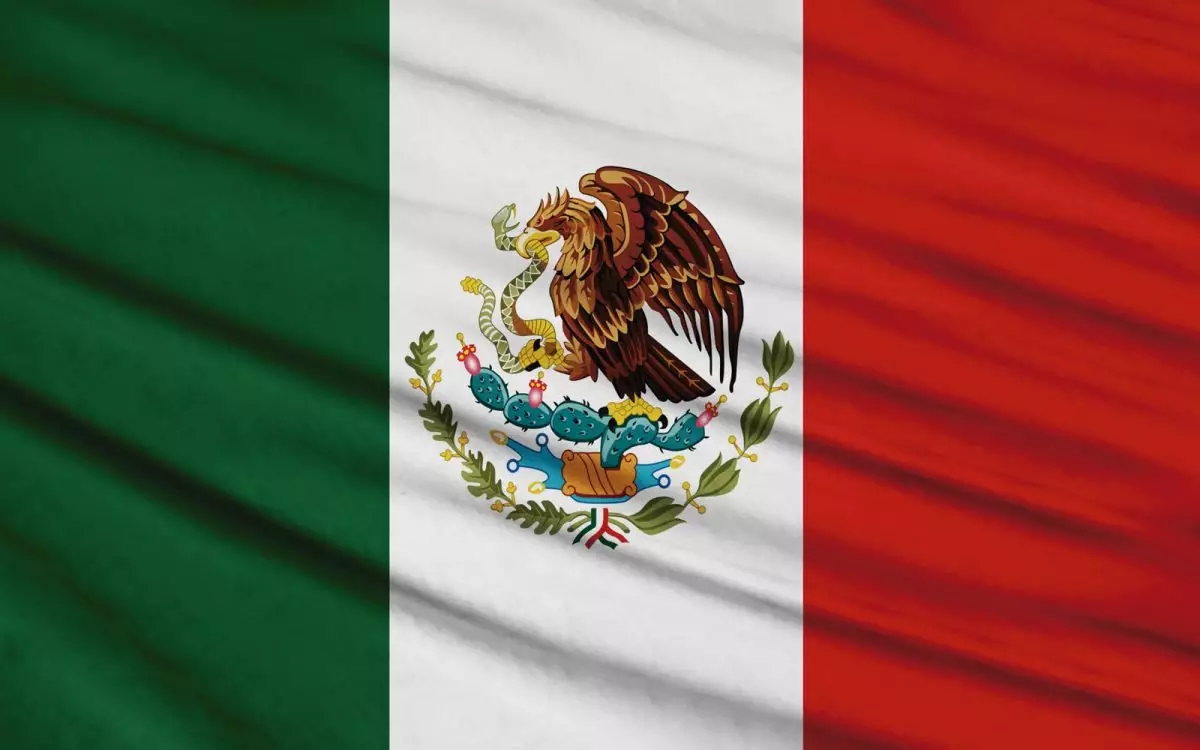 Mexican flag.