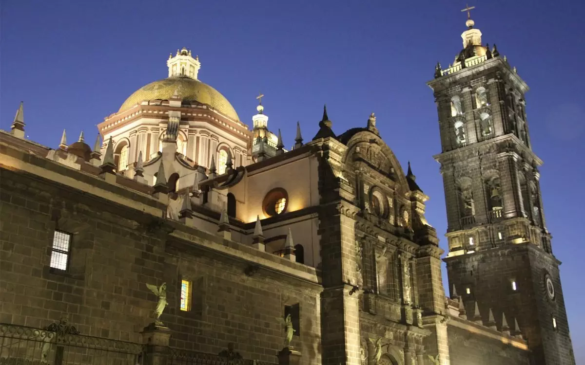 Katedralin'i Our Lady of the Immaculate Conception Puebla